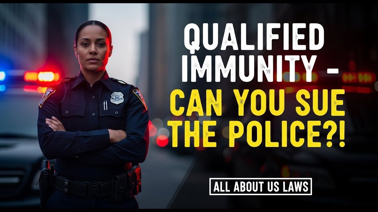 Qualified Immunity EXPLAINED: Why Police Can’t Be Sued 🚨⚖️ # ...