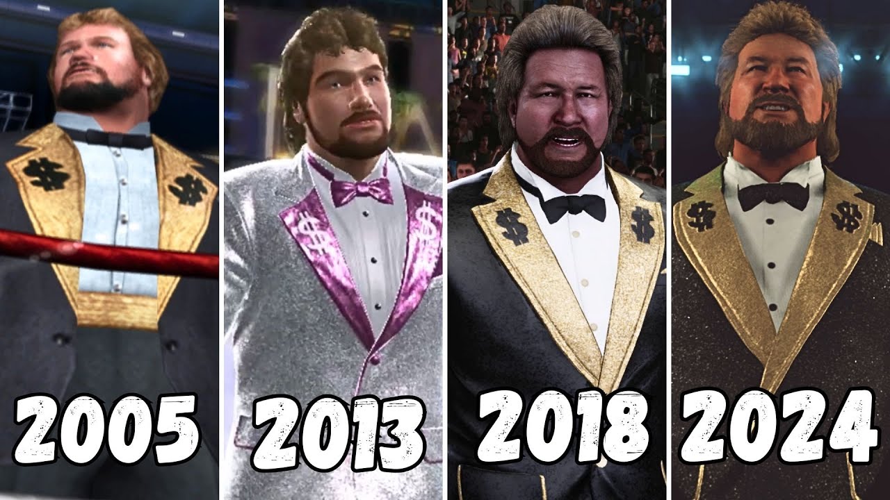 Entrance Evolution of Ted DiBiase 2005 -2024 - WWE Games - YouTube