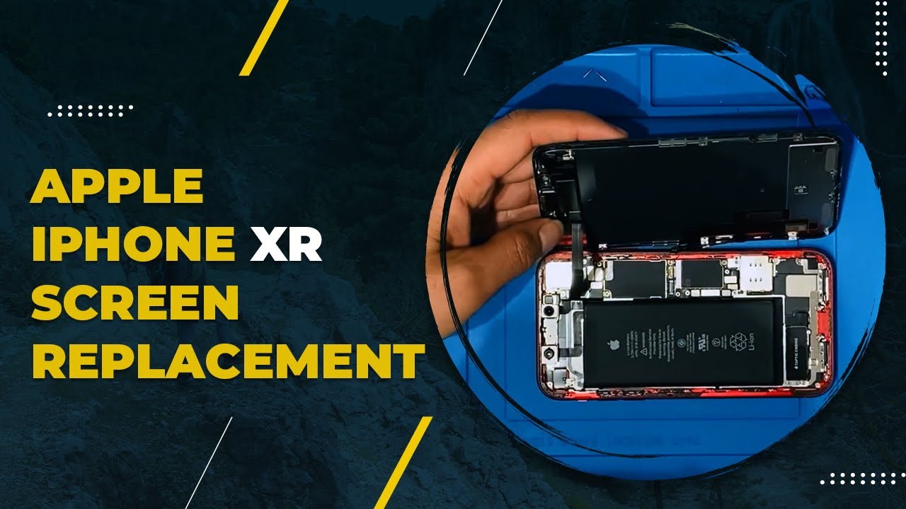 iphone XR broken screen replacement #apple #iphone #fixed #screen # ...