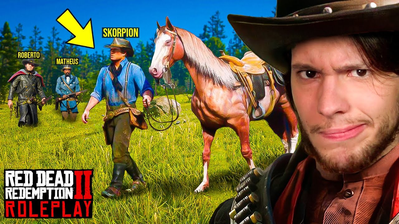 JOGANDO COMO UM COWBOY NO ROLEPLAY!! (Red dead Redemption 2) - YouTube