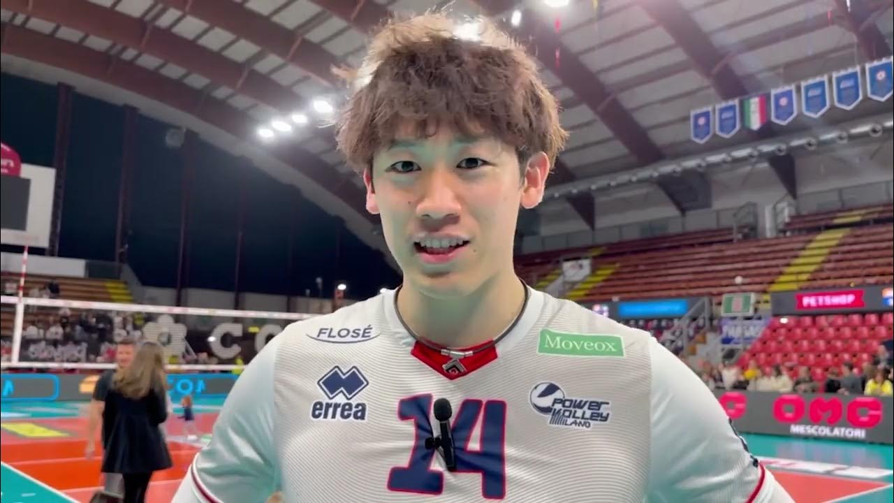 Volley. I playoff 2022-23, quarti di finale. Perugia-Milano 1-3 (serie 2-3). Yuki Ishikawa - YouTube