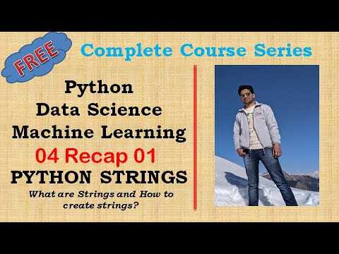 create string (Quick Recap) - #04.1 | Complete Python Tutorial ...