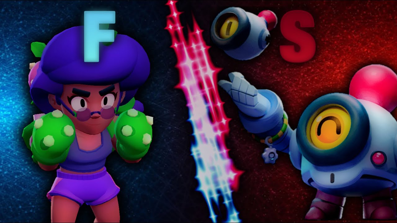 Ranking Every Brawl Stars Brawler In A Tier List Based On Their Skill ...