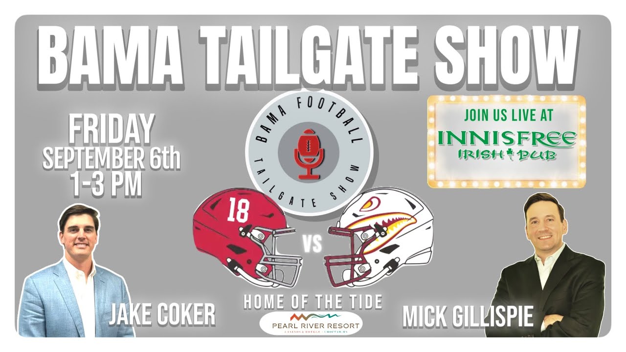 Alabama Crimson Tide Vs ULM | Bama Tailgate Show - YouTube