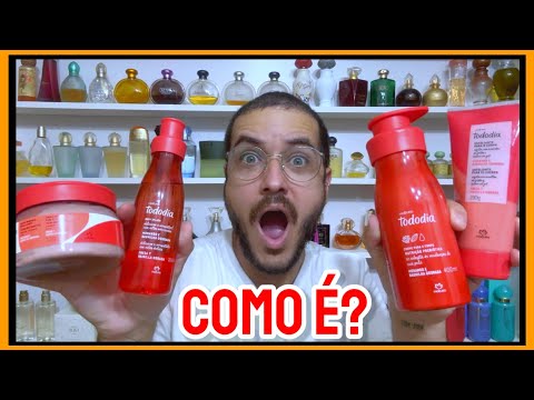 Testando o Novo TODO DIA MORANGO E BAUNILHA DOURADA