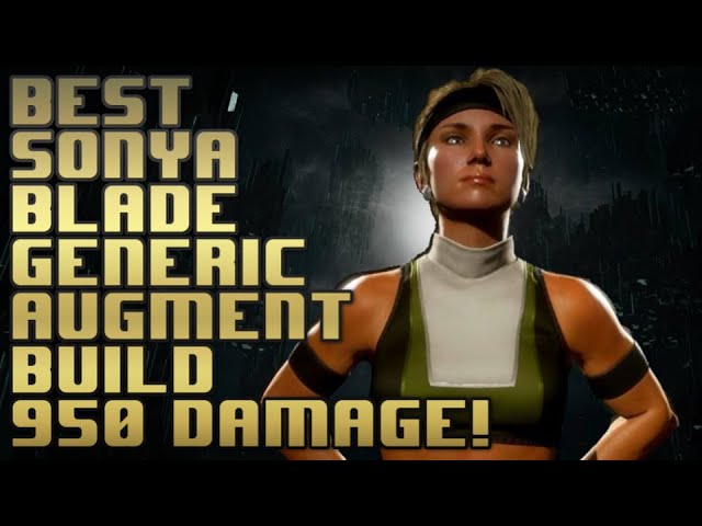 Sonya Blade Damage