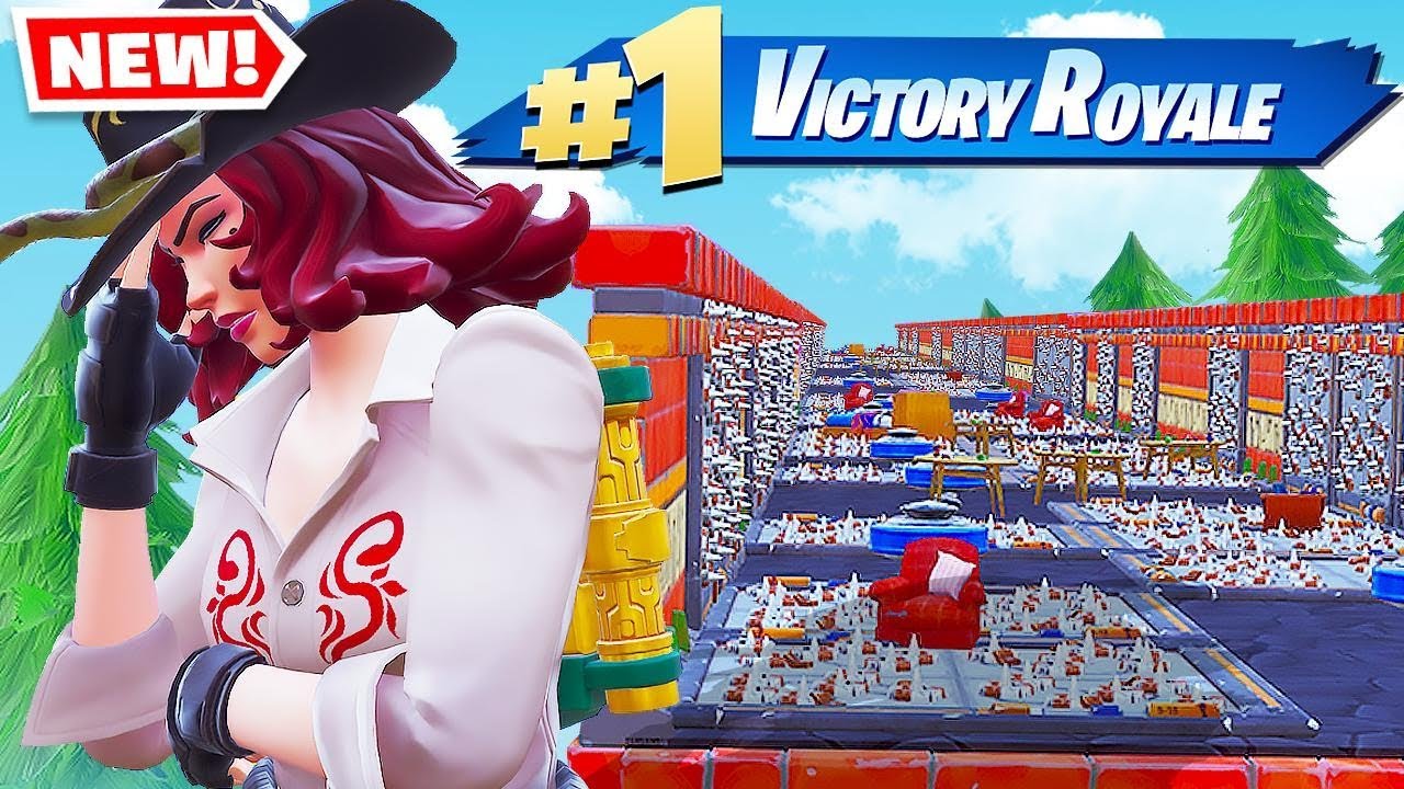 Fortnite FAKE TRAP Deathrun *NEW* LOOT Game Mode In Fortnite Battle ...