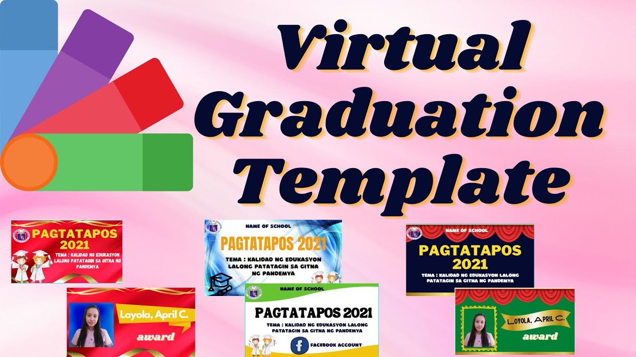VIRTUAL GRADUATION TEMPLATE - YouTube