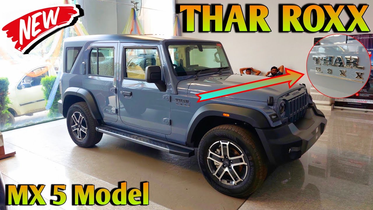 Mahindra Thar Roxx Mx5 Model | Thar Roxx Mx5 Model | Mahindra Thar Roxx ...