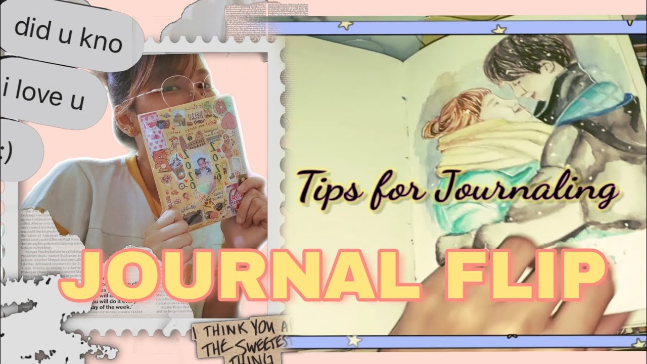 JOURNAL FLIP AND TIPS ON HOW TO DO IT — VLOG #003 - YouTube