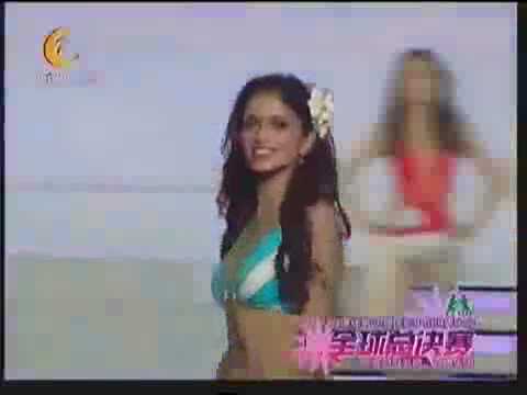 Miss India International 2009, Harshitha Saxena, Swimsuits.