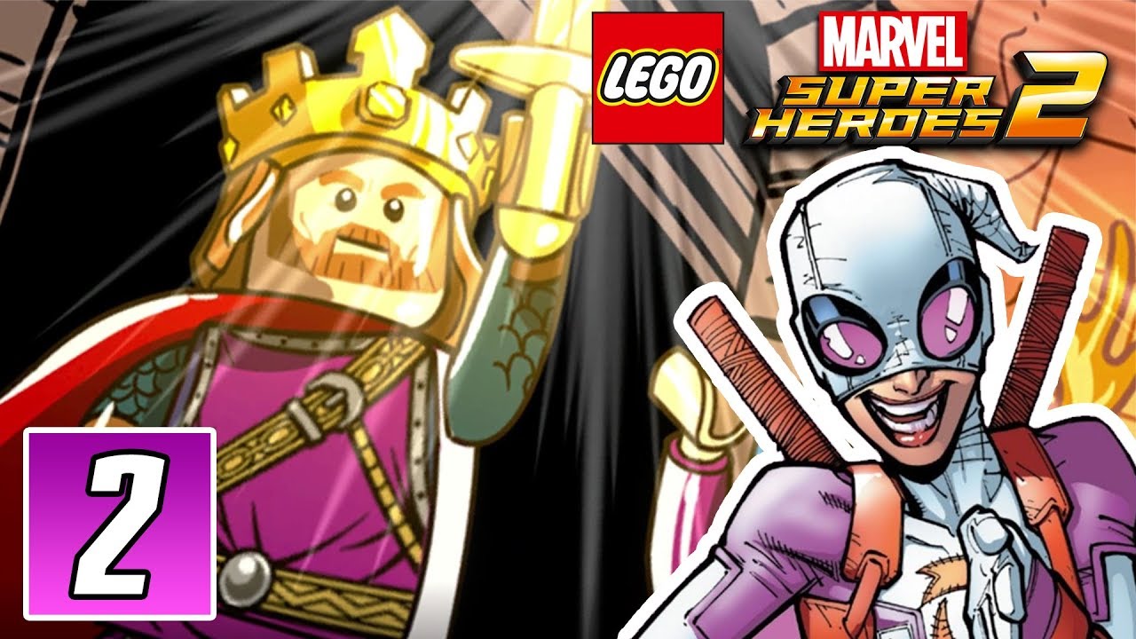 Merlin and King Arthur Battle! [Gwenpool Missions/Pink Bricks] - Part 2 ...