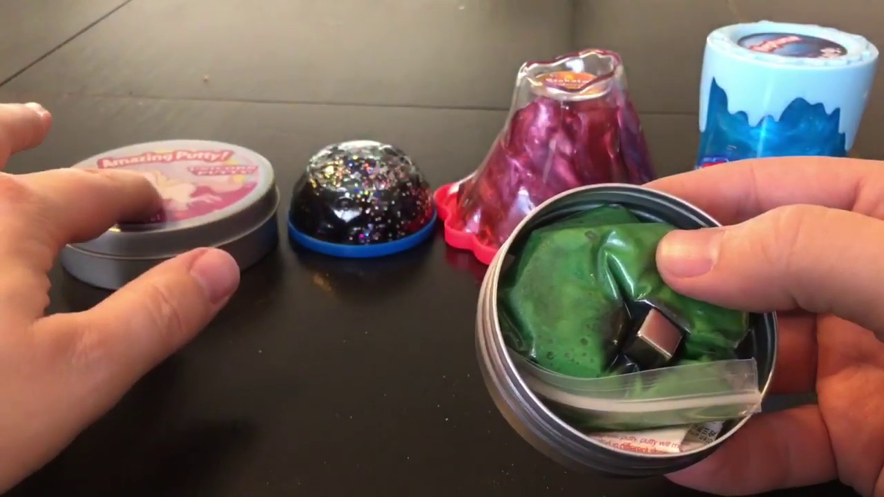 Putty time! I picked up a variety of Putty and slime to see what they ...