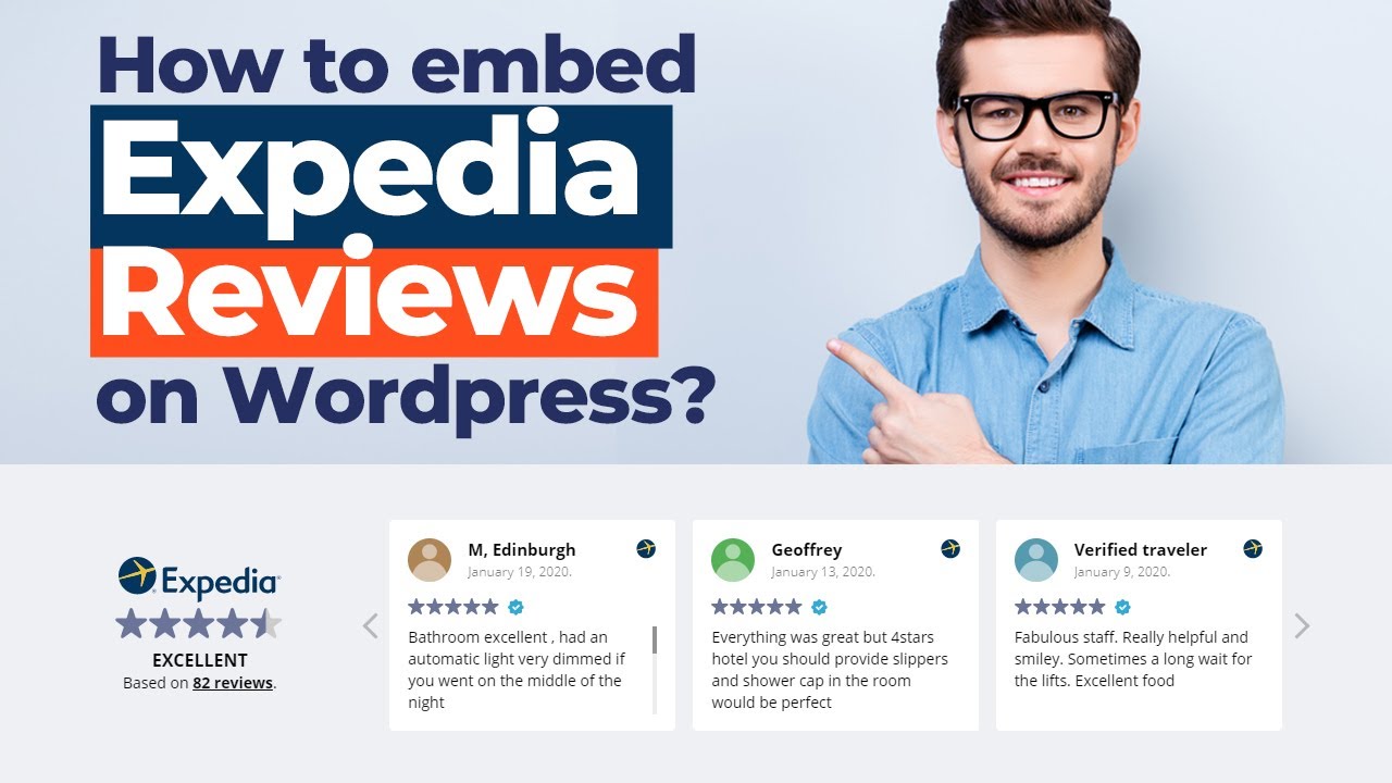 How to embed Expedia reviews on Wordpress? [IN 2 MINUTES] - YouTube