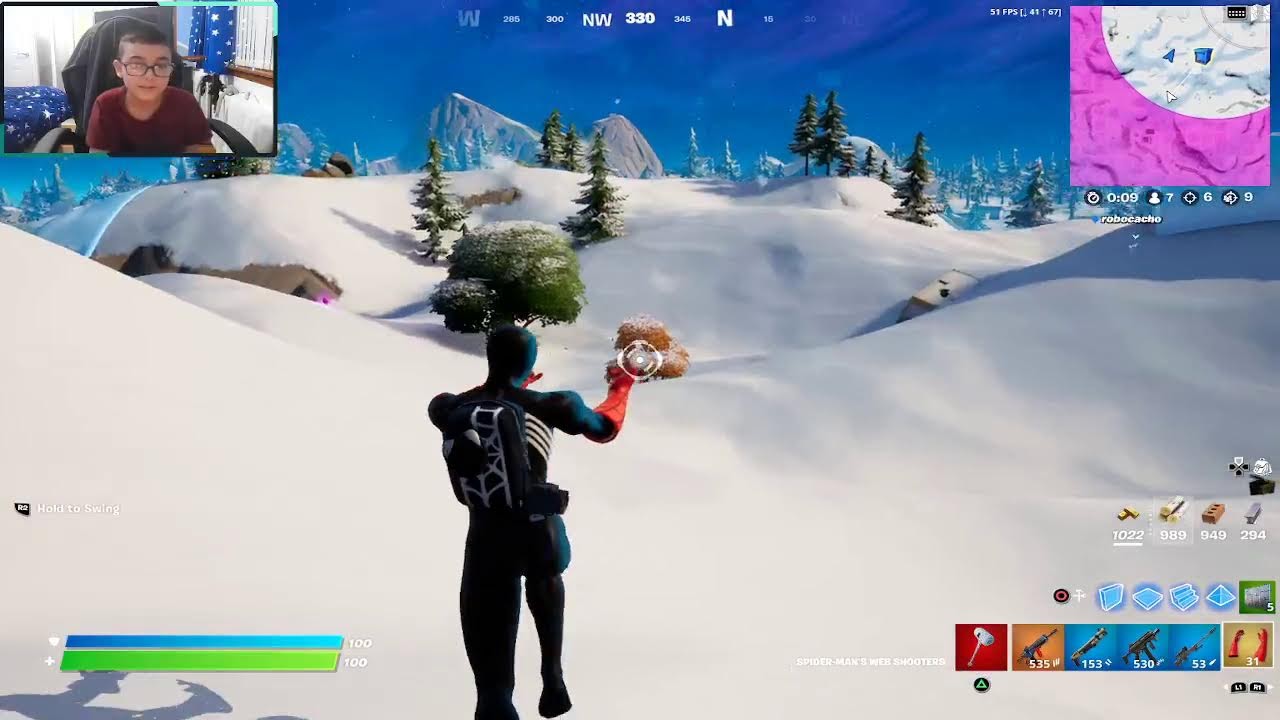 Playing Fortnite with Mateo the hunt of the victory royal - YouTube