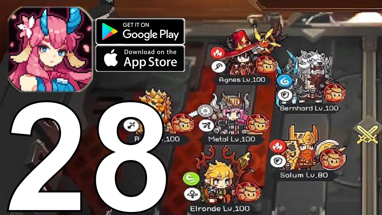 Unknown Knights: Pixel RPG Part 28 Gameplay Walkthrough Android IOS - YouTube