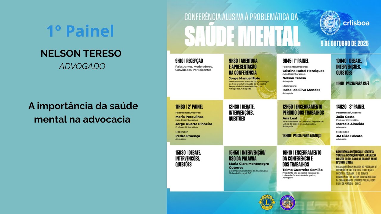 Saúde Mental - Nelson Tereso - YouTube