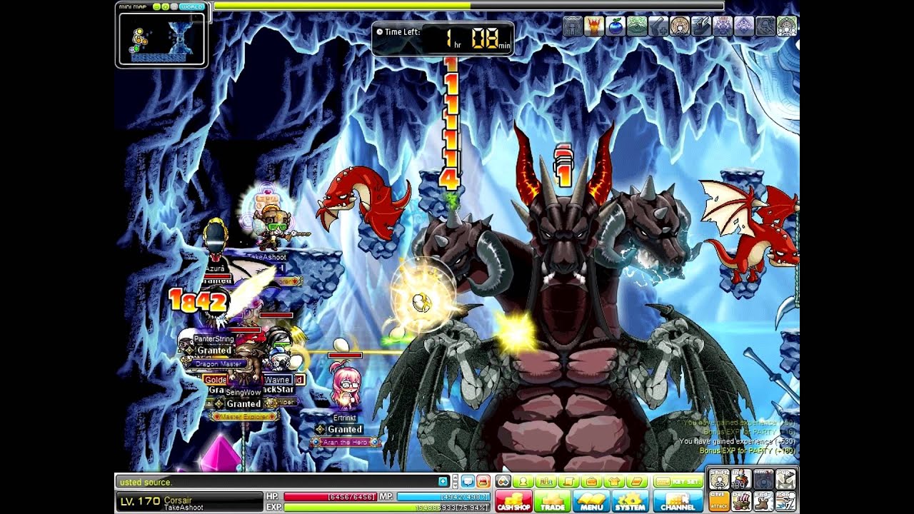 Maplestory Europe Horntail - YouTube