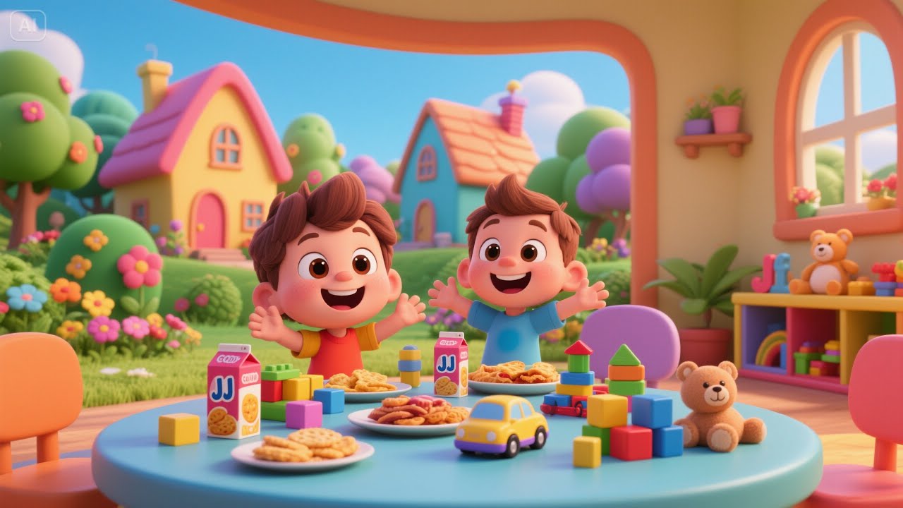 Cody’s Fun Day – Playdate Party Time | Popular Nursery Rhyme ...