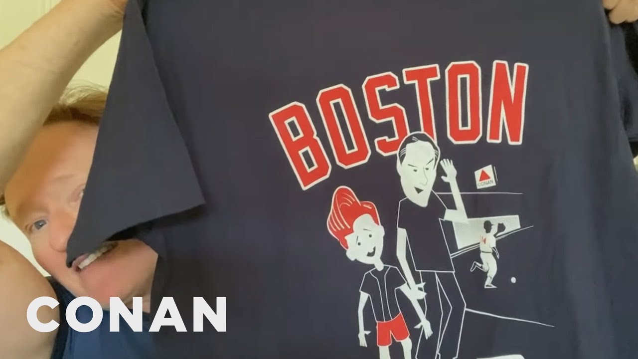 Conan's Custom T-Shirt Commemorates His Childhood In Boston | CONAN on ...