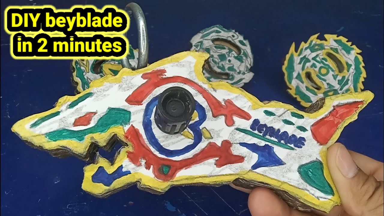 DIY Beyblade , how to make Beyblade in 2 minutes, Beyblade, Beyblade ...