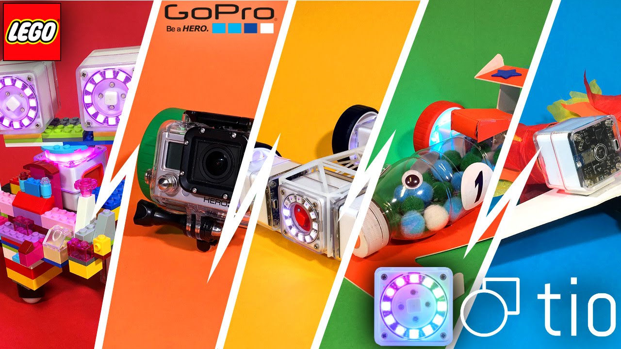 Tio - Robotic Blocks brings Toys to Life - Lego, Megabloks & GoPro ...