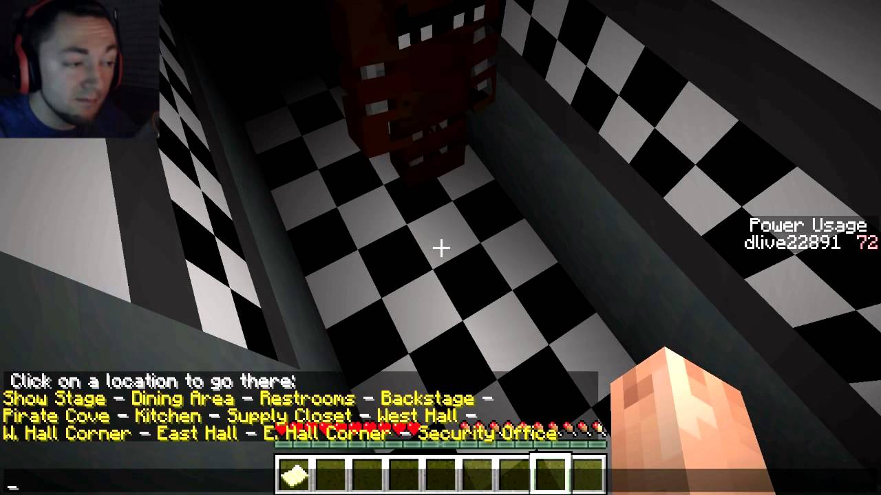 FIVE NIGHTS AT FREDDY'S | MINECRAFT HORROR MAP! - YouTube
