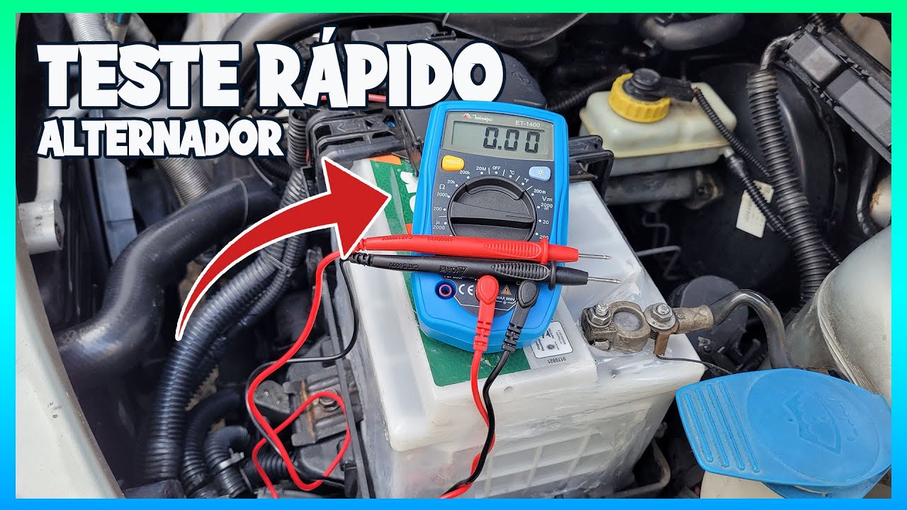 COMO TESTAR O ALTERNADOR DE FORMA FÁCIL E RÁPIDA! - YouTube