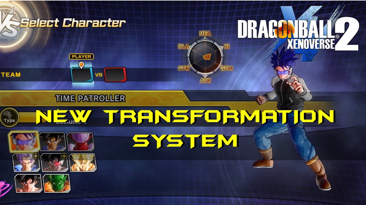 Dragon Ball Xenoverse 2 NEW TRANSFORMATION SYSTEM - YouTube