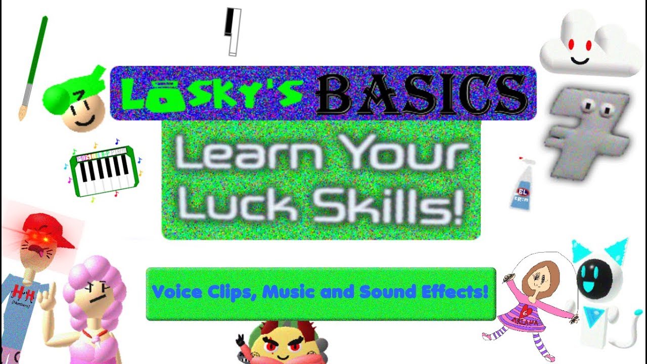 {Losky's Basics - 🎤Voice Clips🎤,🎵Music🎵, and 🔊Sound Effects🔊!} - YouTube