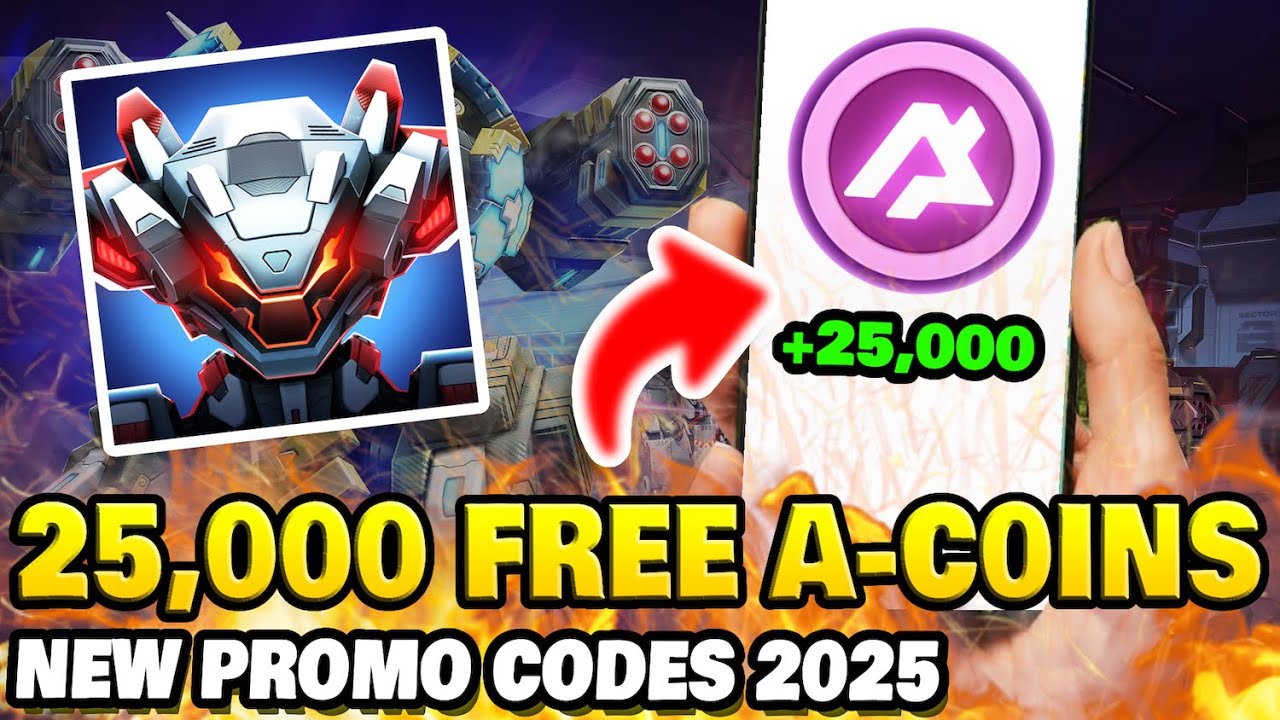Mech Arena Promo Codes for FREE A-Coins 💰 How to get 25,000 Free A ...
