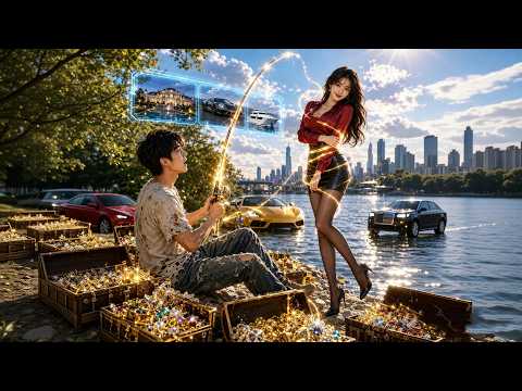 Fired Poor Guy Unlock Divine Fishing System,Reel In Beautiful CEO!Wins $300B＆Her Heart!