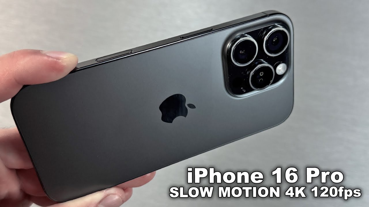 iPhone 16 Pro SLOW MOTION 4K 120fps - Shot On iPhone 16 Pro - YouTube