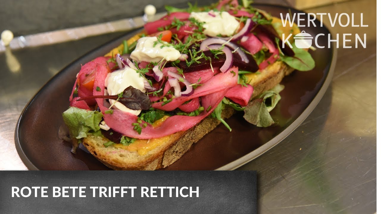 Rote Beete trifft Rettich | WERTVOLL KOCHEN - YouTube