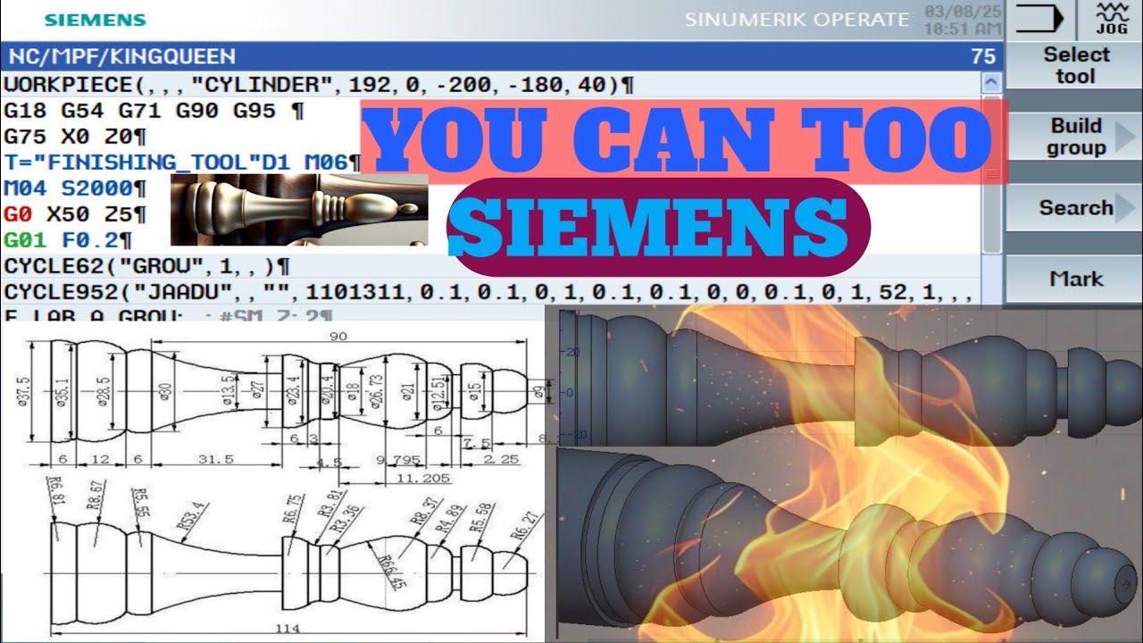 Sinutrain Lathe Tutorial:How I Made King/Queen 👑 For Chessboard - YouTube