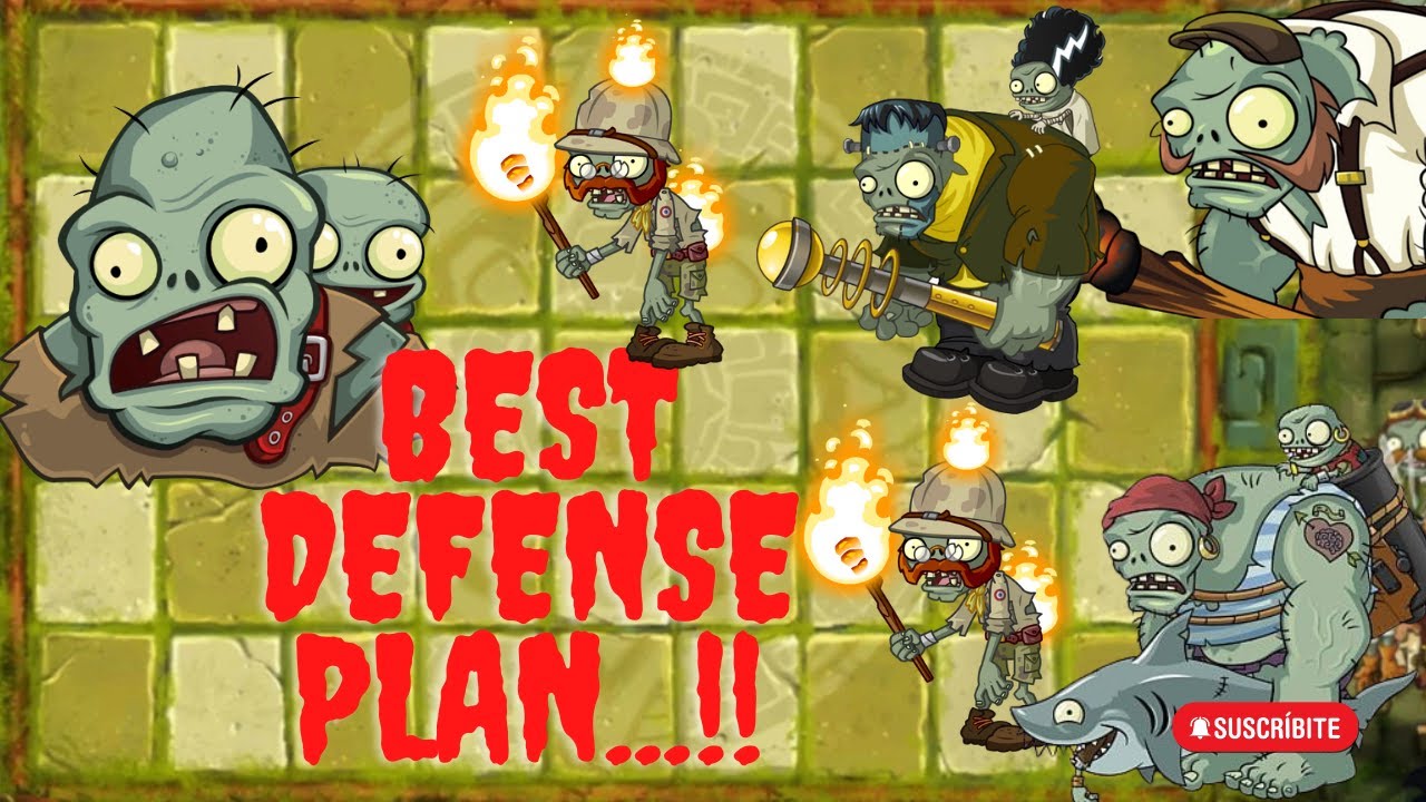 PLANTS VS ZOMBIES 2 | THE BEST DEFENSE PLAN AGAINST GIANTS | GAMEs EVE ...
