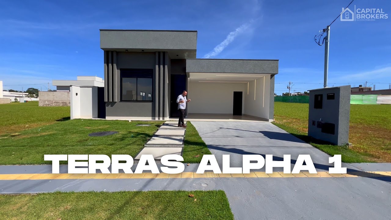 Casa térrea no Terras Alpha 1 - Cidade Alpha Goiás - YouTube