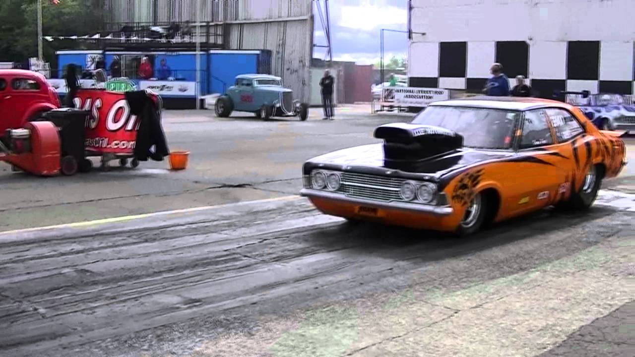 cortina mk3 hot rod drags - YouTube