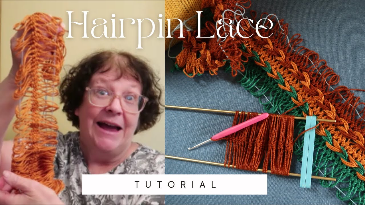 Hairpin Lace Tutorial - YouTube