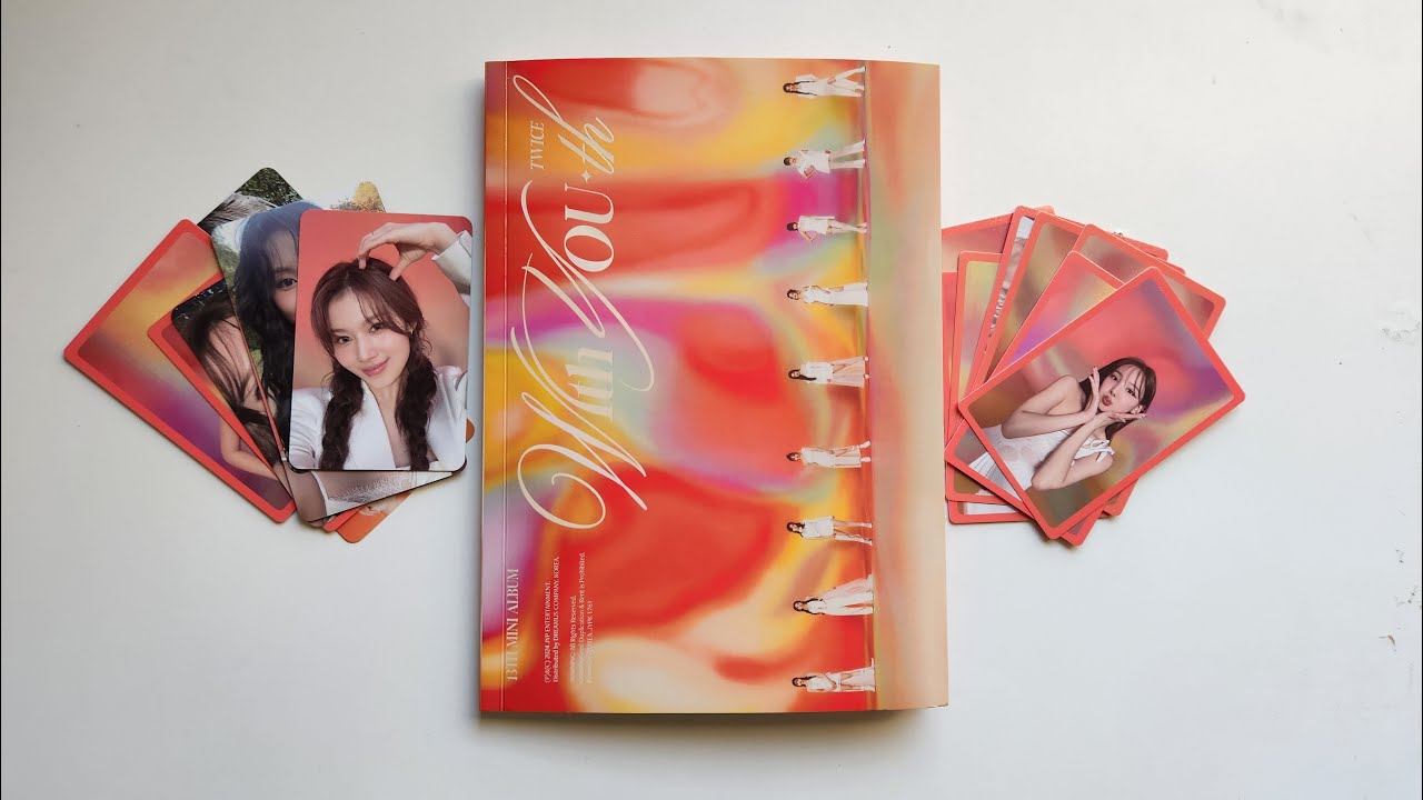TWICE "With YOU-th" Album Unboxing (Blast Ver.) - YouTube