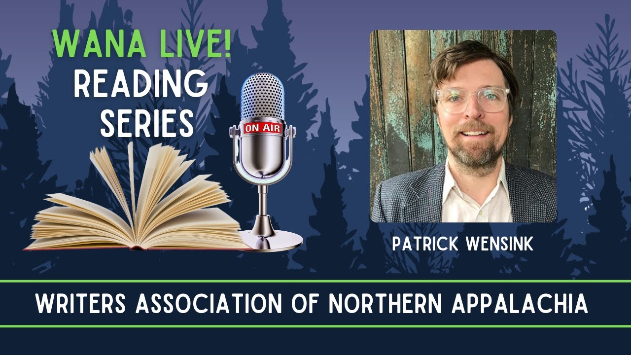WANA LIVE! Reading Series featuring Patrick Wensink - YouTube