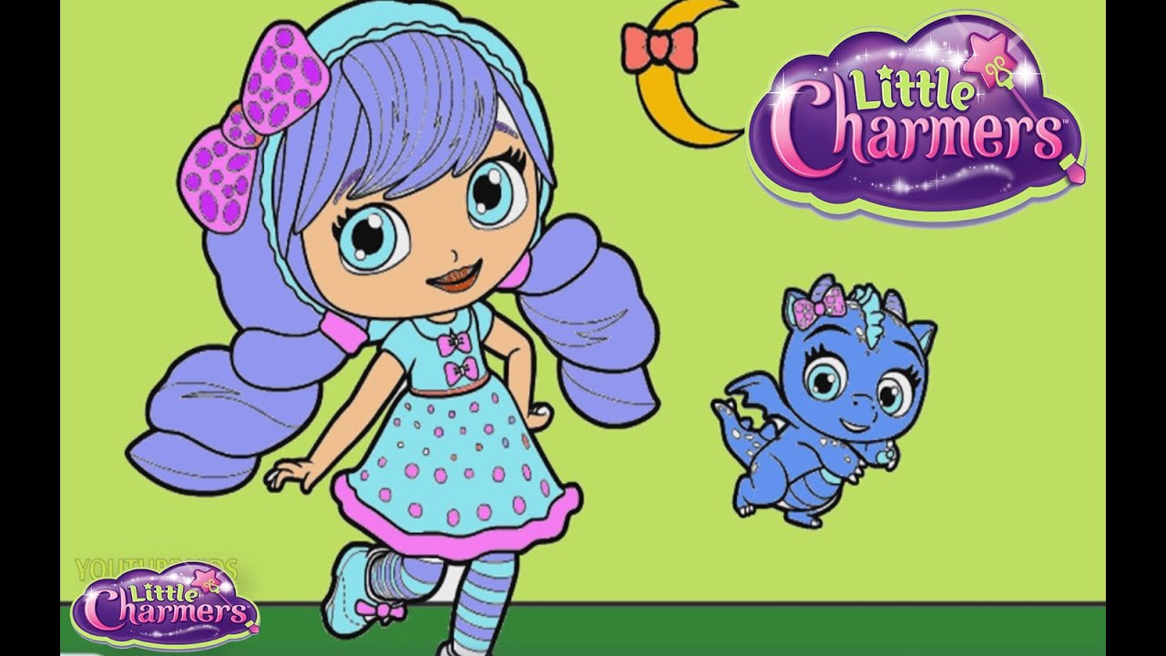 LITTLE CHARMERS Nickelodeon Little Charmers Color Episode - YouTube
