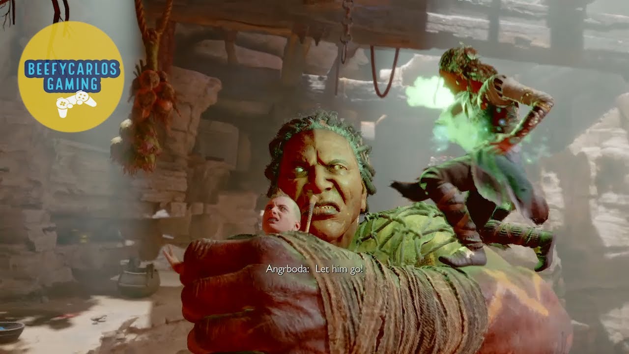 God of War Ragnarok - GRYLA THE GIANT - YouTube