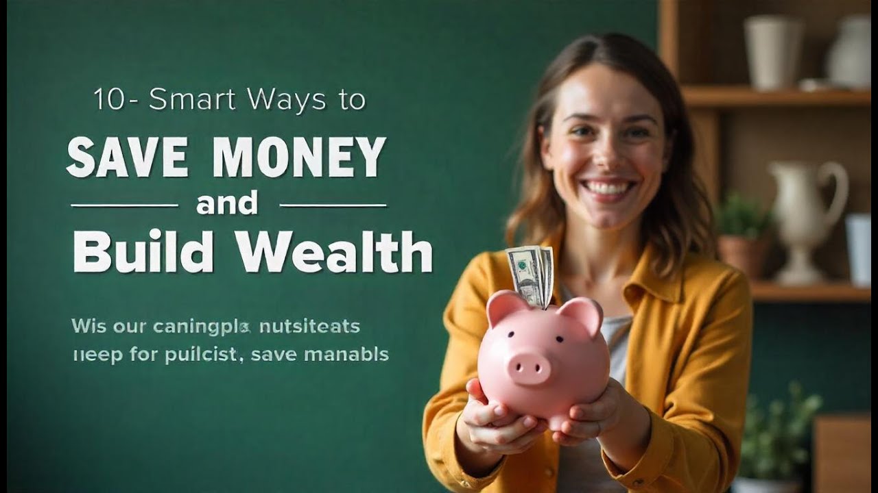 10 Smart Ways to Save Money and Build Wealth - YouTube