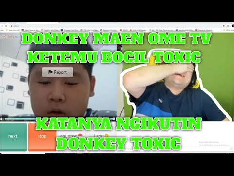 DONKEY MAEN OME TV KETEMU BOCIL YANG KATANYA TOXIC NGIKUTIN DIA😂