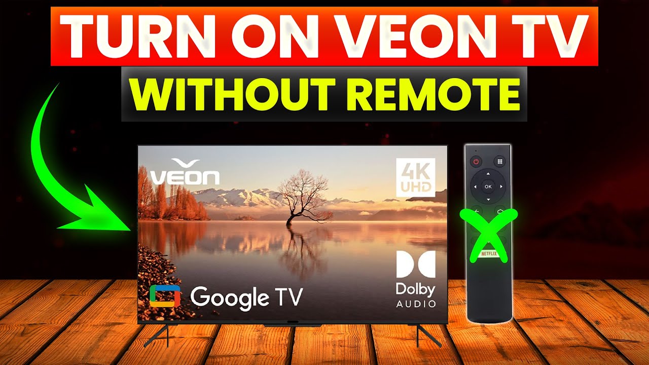 How To Turn On Veon TV Without Remote (How To Operate/Control Veon TV ...