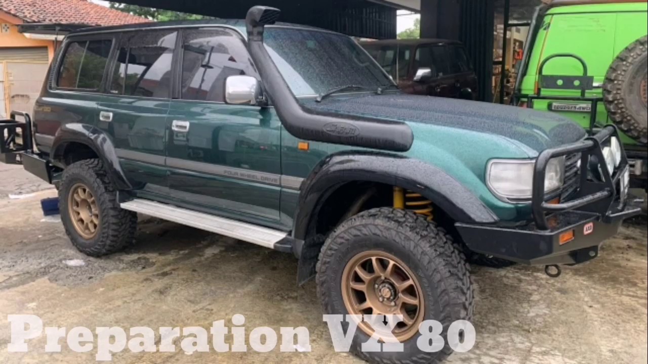 Project VX80 land cruiser 80 series PPD 1HDT 3" exhaust - YouTube