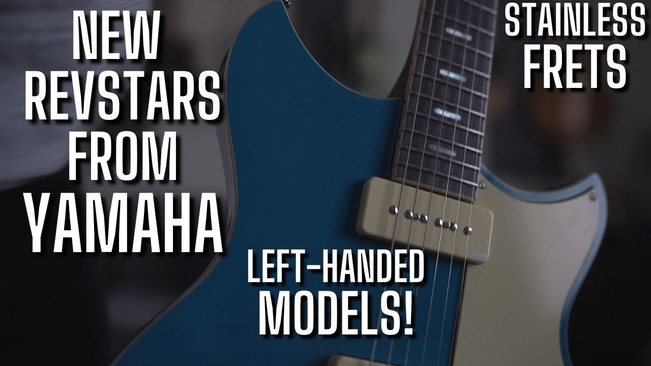 First look at the new YAMAHA REVSTAR Models (Essentials, Standard and ...