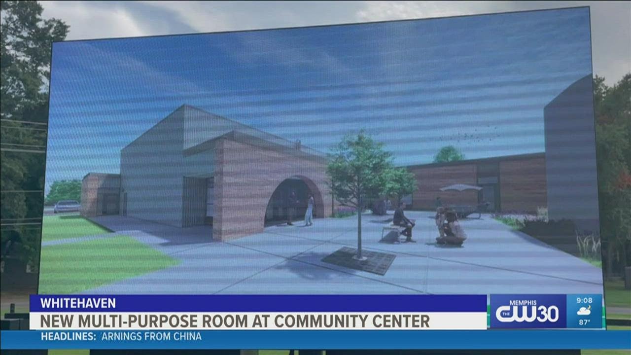 New multi-purpose room opens at Whitehaven Community Center - YouTube