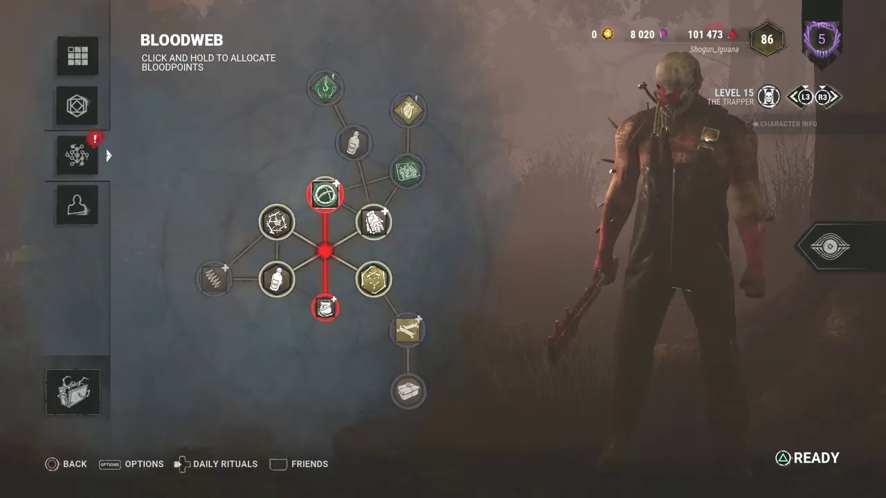Road to 1,000,000 Blood Points Part 2 (Dead By Daylight) - YouTube